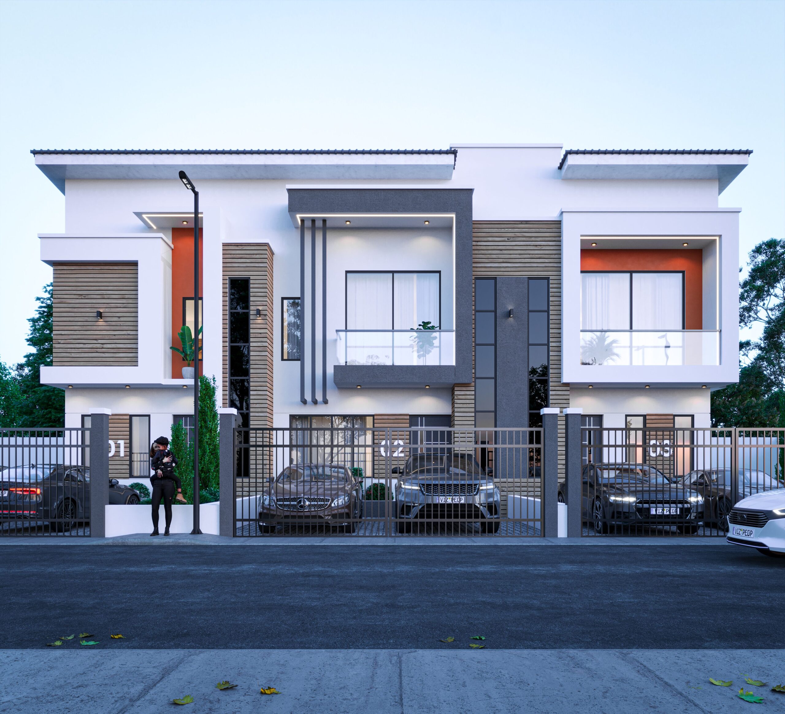 3 Units of Terraced Duplexes | Acumen-Studeos